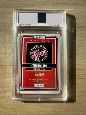 Panini | Toys | Caitlin Clark Rookie Gem Mint 2024 Panini Instant ...